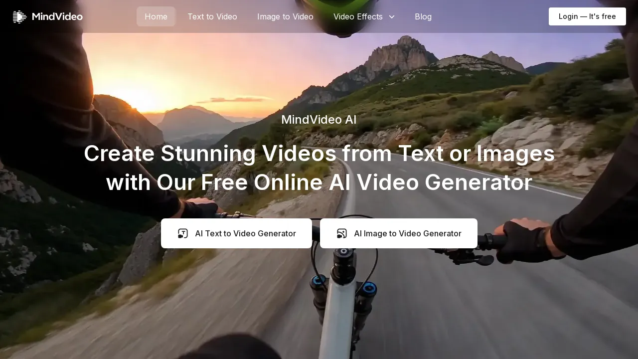 MindVideo - Free AI Video Generator - BestofAI